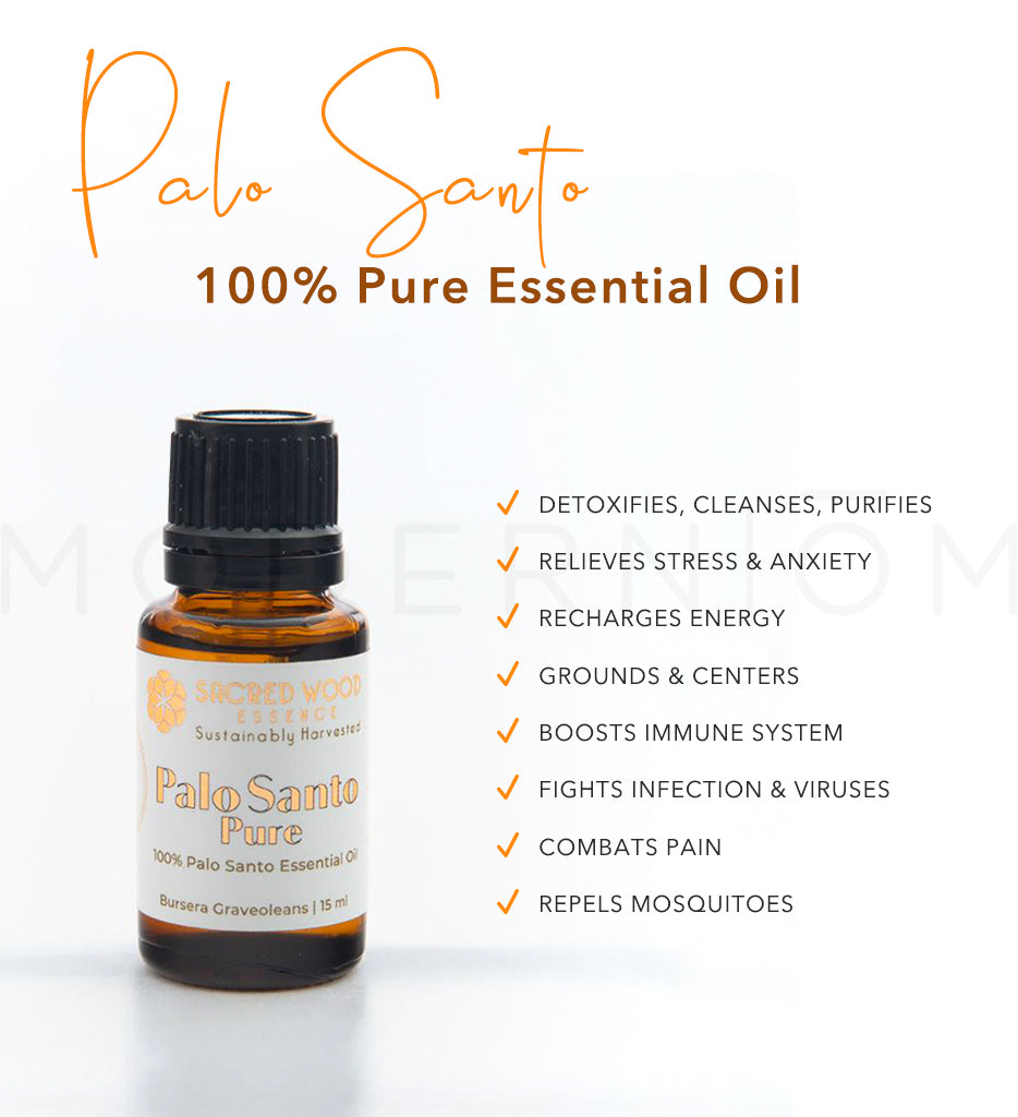 Essential Oil: PALO SANTO 100% Pure Essential Oil – Modern ŌM