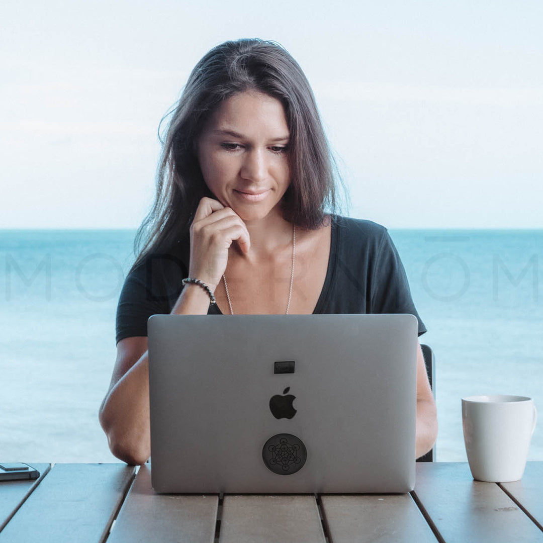 Shungite Metatron EMF Shield 2pc Set for Protection