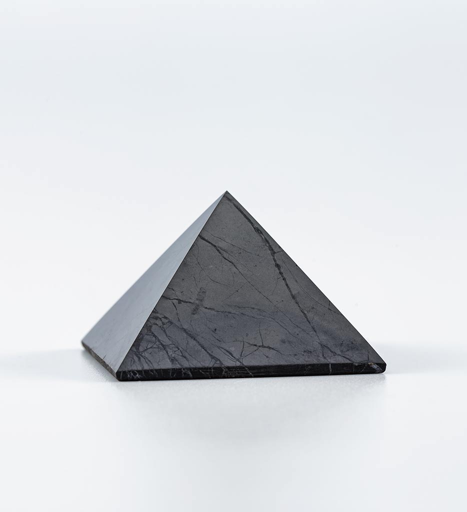 Shungite Pyramids for Energy Healing and Home Decor