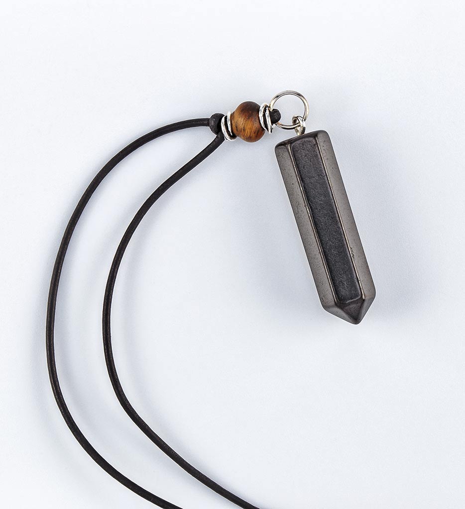 Shungite Pendant: DEFENDER for Protection and Energy Balance