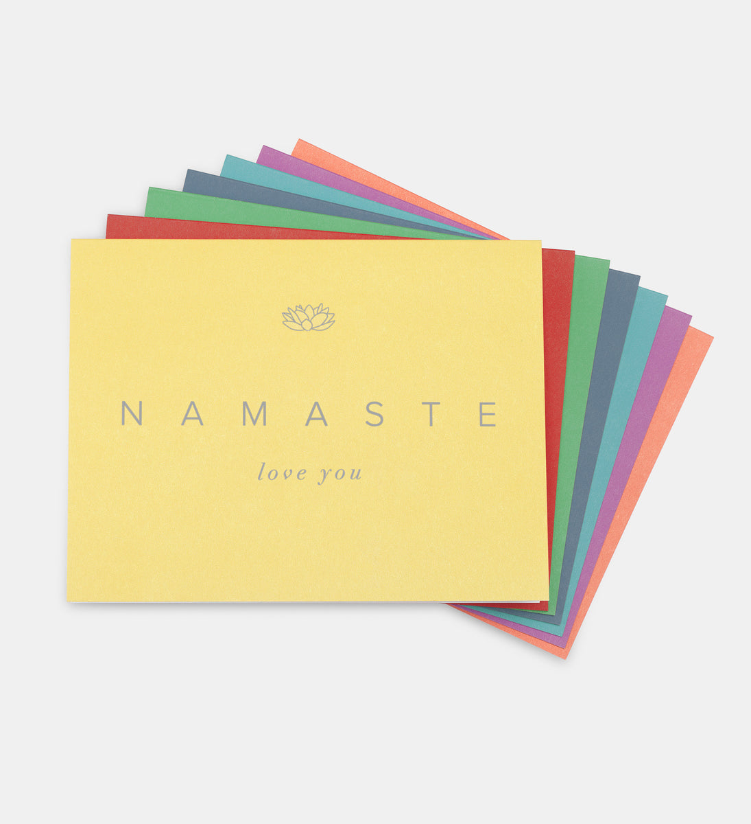 Namaste Love Cards Set of 7 - Perfect for Any Occasion