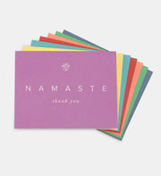 Thank You Cards Set - NAMASTE "Thank You" Cards (Set of 7)